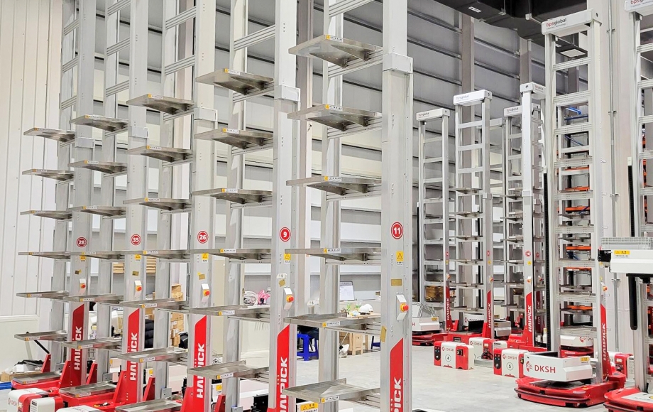 DKSH Taiwan warehouse automation go-live count down | BPS Global Group